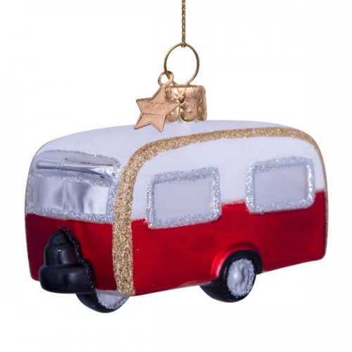 Christbaumschmuck Ornament Wohnwagen von Vondels - erkm Christbaumschmuck Ornament Wohnwagen von Vondels - erkm