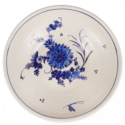 Ib Laursen Schale mit blauem Muster (41cm)