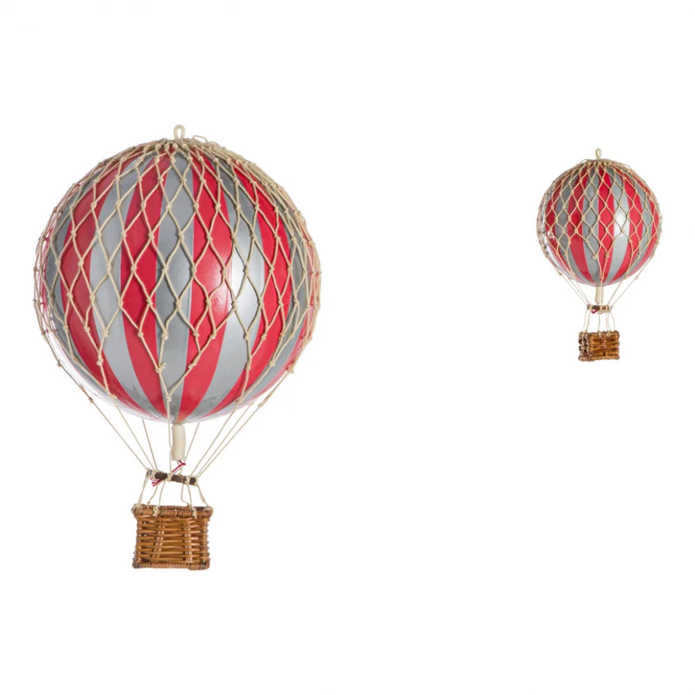 Travel Light Silver Red (18cm) von Authentic Models