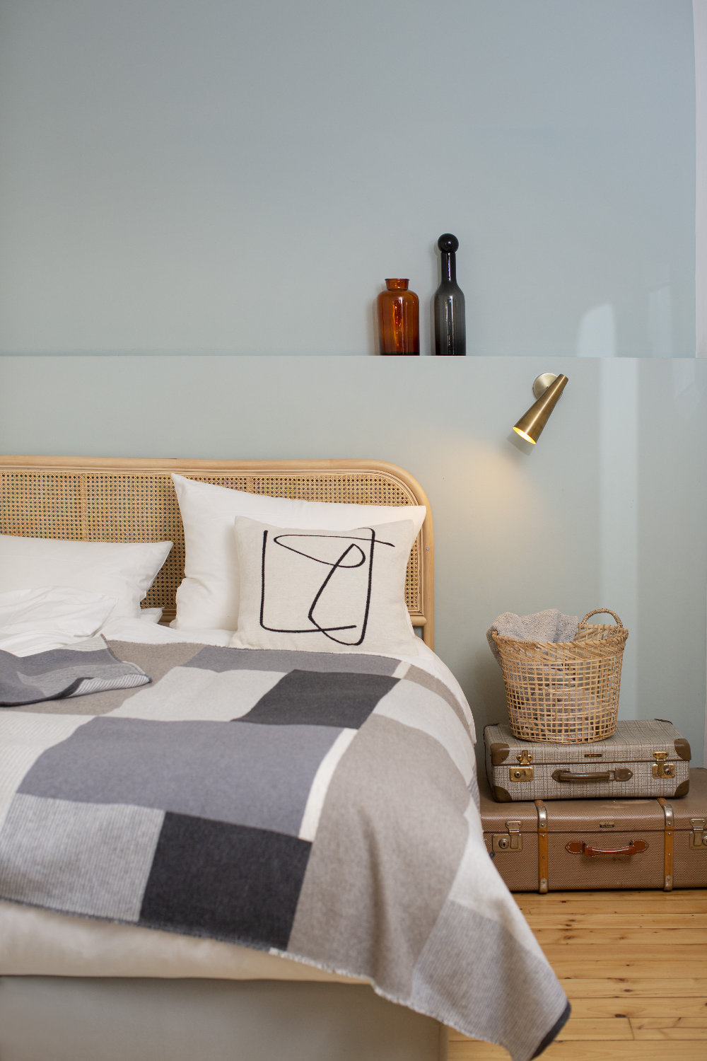 Baumwolldecke Luca von David Fussenegger - erkmann