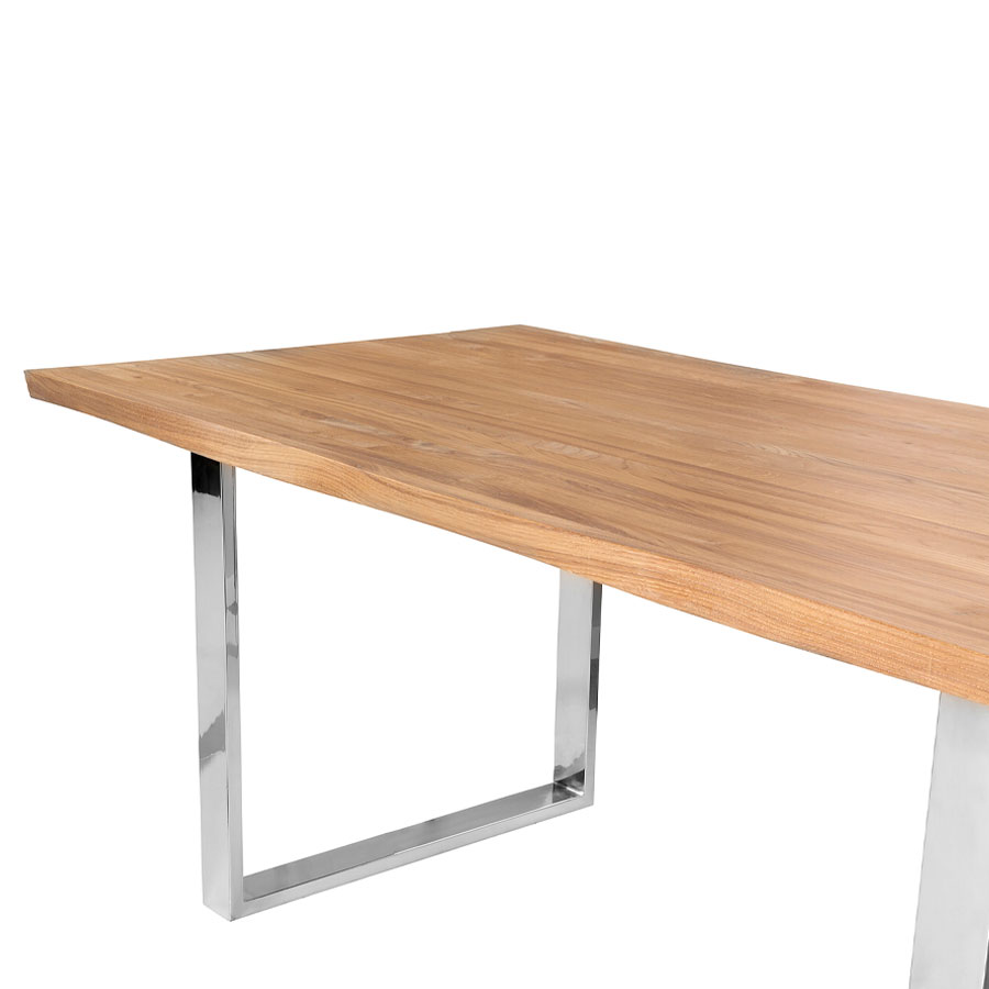 Esstisch Tisch Dean Holz Eichenholz Weiß geölt (180cm) von Fink - erkmann