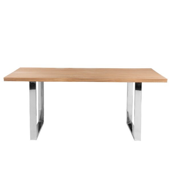 Esstisch Tisch Dean Holz Eichenholz Weiß geölt (180cm) von Fink - erkmann