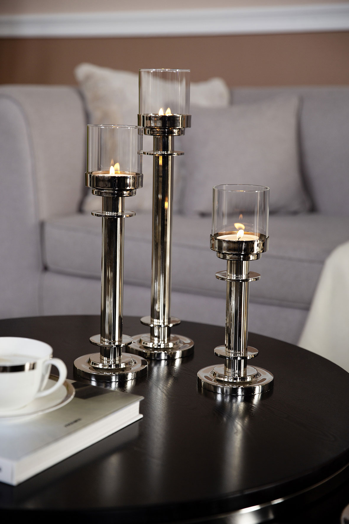Kerzenleuchter Hangend Mit Glas