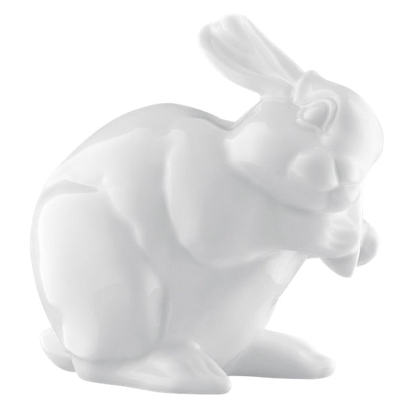 Osterhase Hase Porzellanhase Jahreshase 2013 Casper Weiß Fürstenberg
