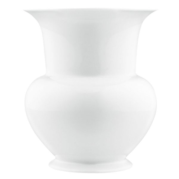 Fürstenberg Vase Bauchig Weiß (19cm)