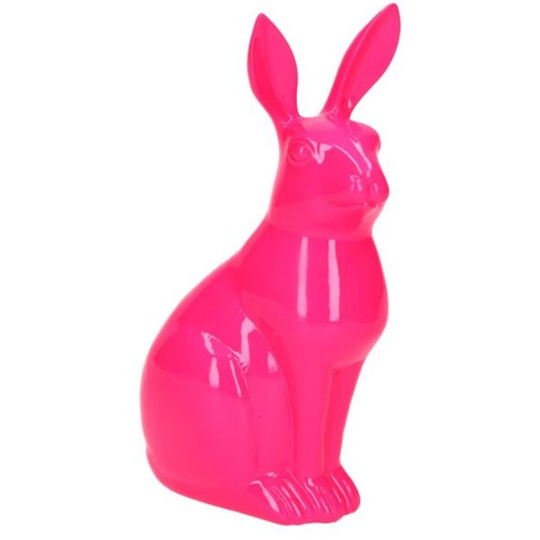 Gift Company Dekorationsobjekt Hase Frau Schmidt Neon P