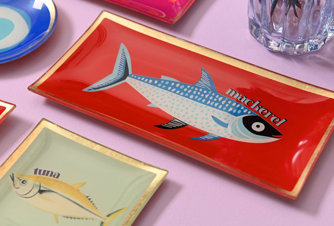 Gift Company Glasteller Love Plates Herzen (21cm)