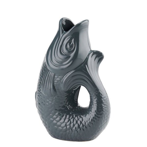 Gift Company Vase/Karaffe Monsieur Carafon Grau (S)
