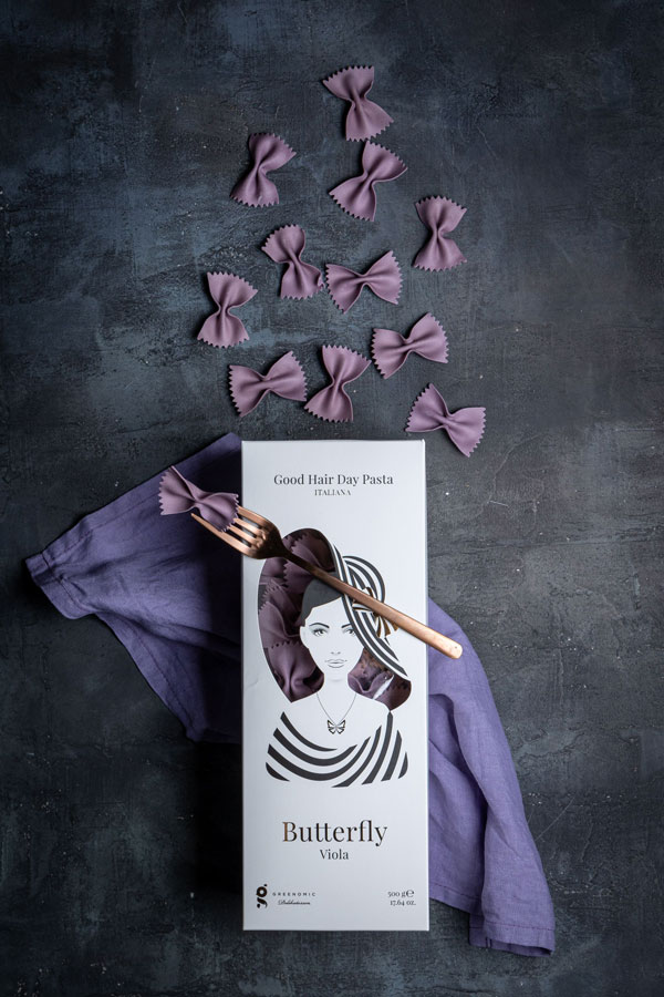 Greenomic Good Hair Day Pasta Butterfly Viola (500g)