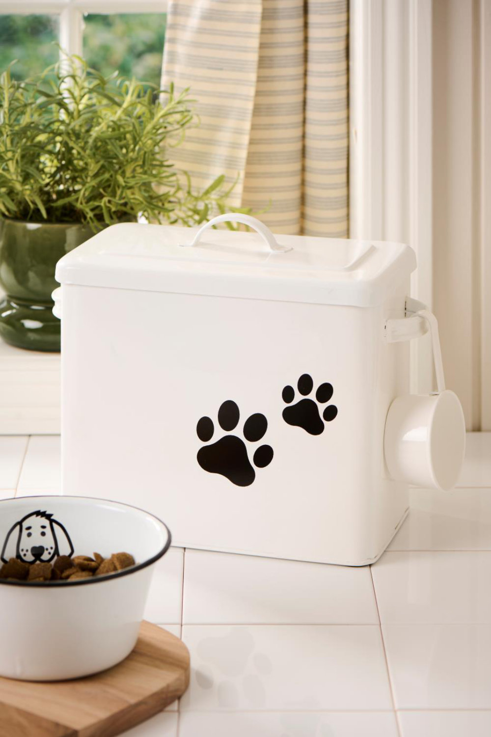 Hundefutterbox mit Messbecher 15,3x27x32 cm Ib Laursen