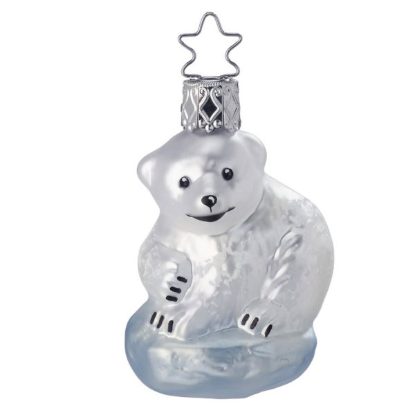 Inge Glas Christbaumschmuck Baby Eisbär