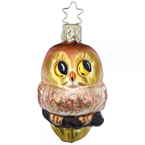 Inge Glas Christbaumschmuck Vogel Fröhliche Waldeule (7
