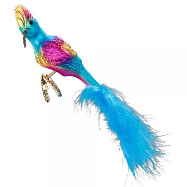 Inge Glas Christbaumschmuck Vogel Happy Roger Bird (11,