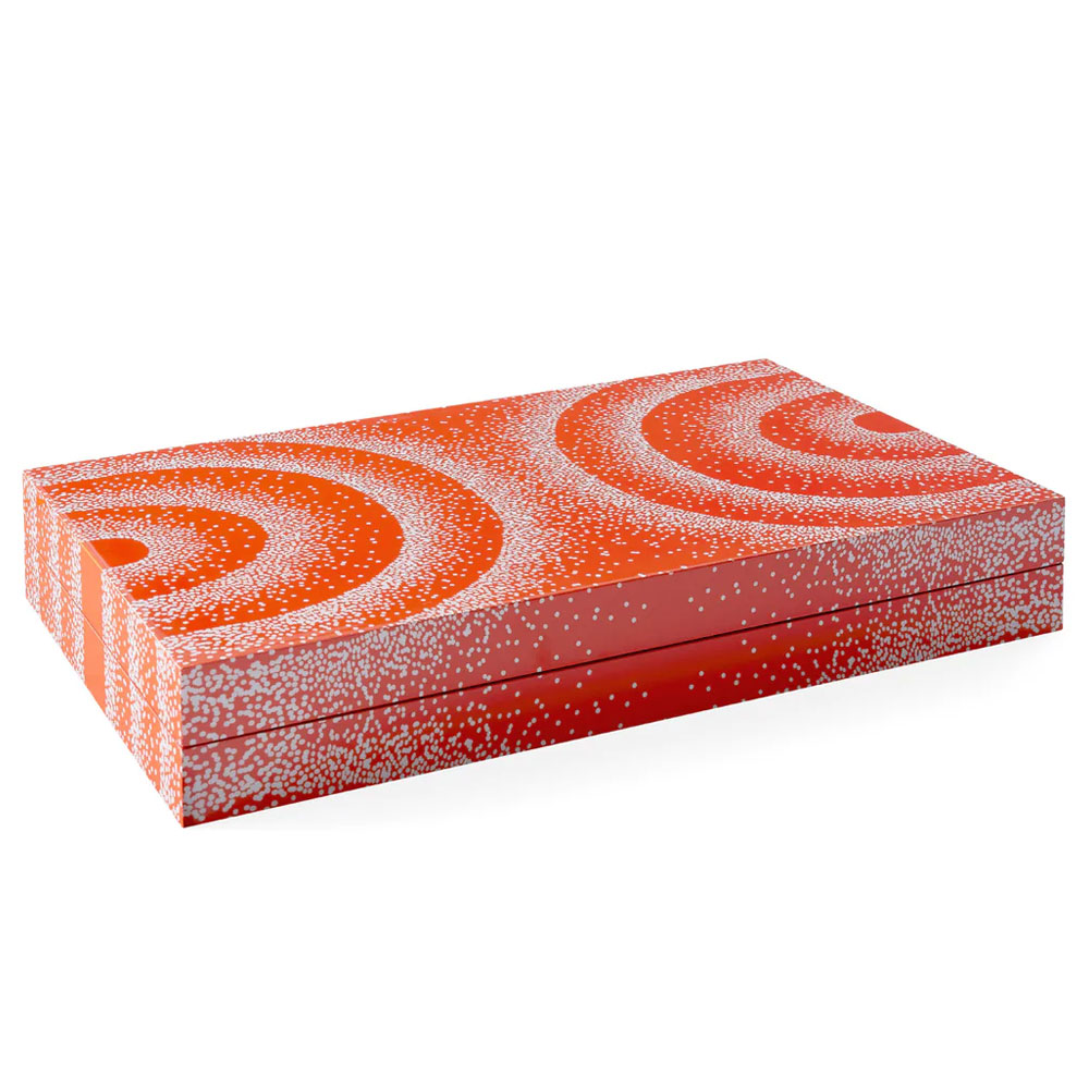 Backgammon Set Vapor Orange von Jonathan Adler - erkmann