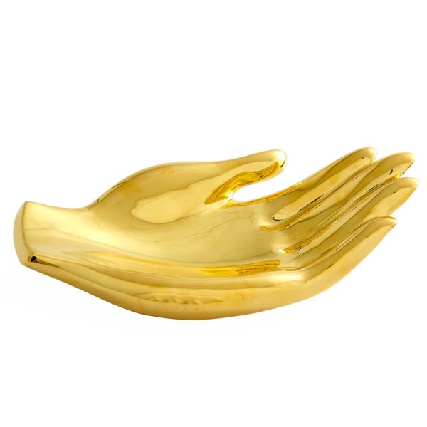 Jonathan Adler Schale Hand Bowl Messing