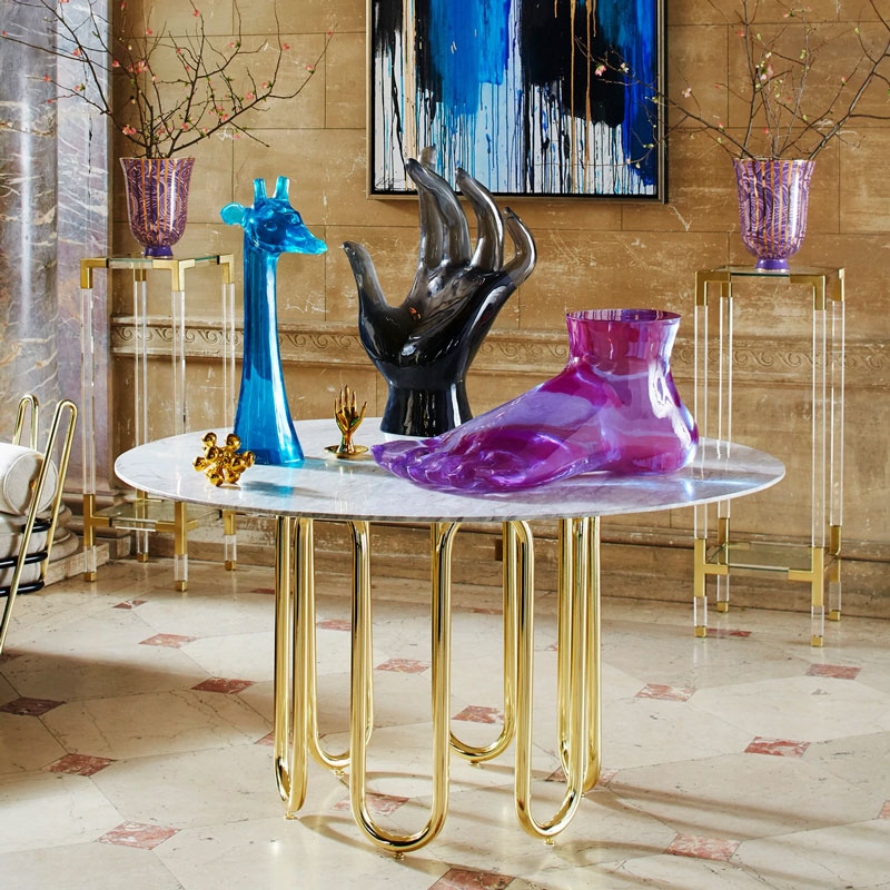 Skulptur Orb Messing von Jonathan Adler - erkmann