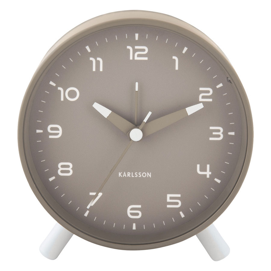 Karlsson Wecker Orgullo Alarm Clock Dark Grey