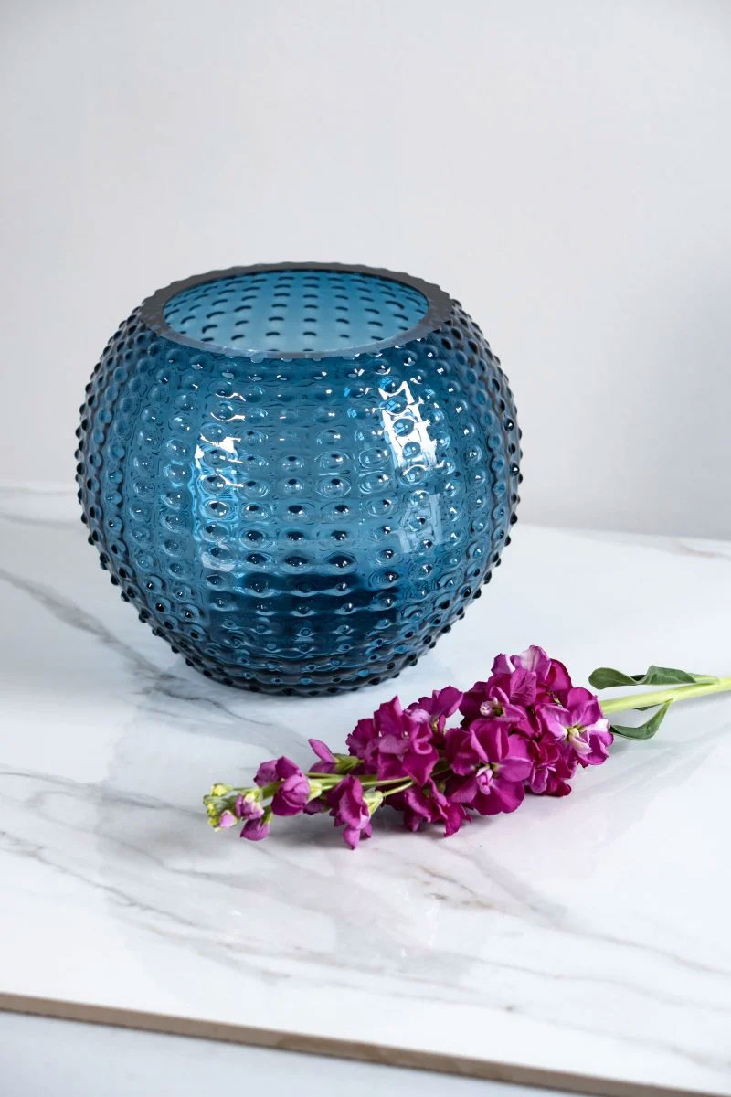Klimchi Studio Vase Hobnail Underlay Blue Smoke (24cm)