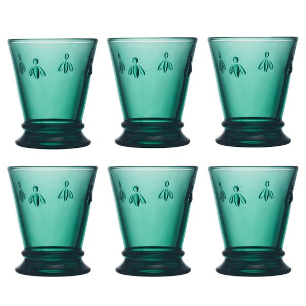 La Rochère Becher Abeille Biene Smaradggrün (260ml) (6e