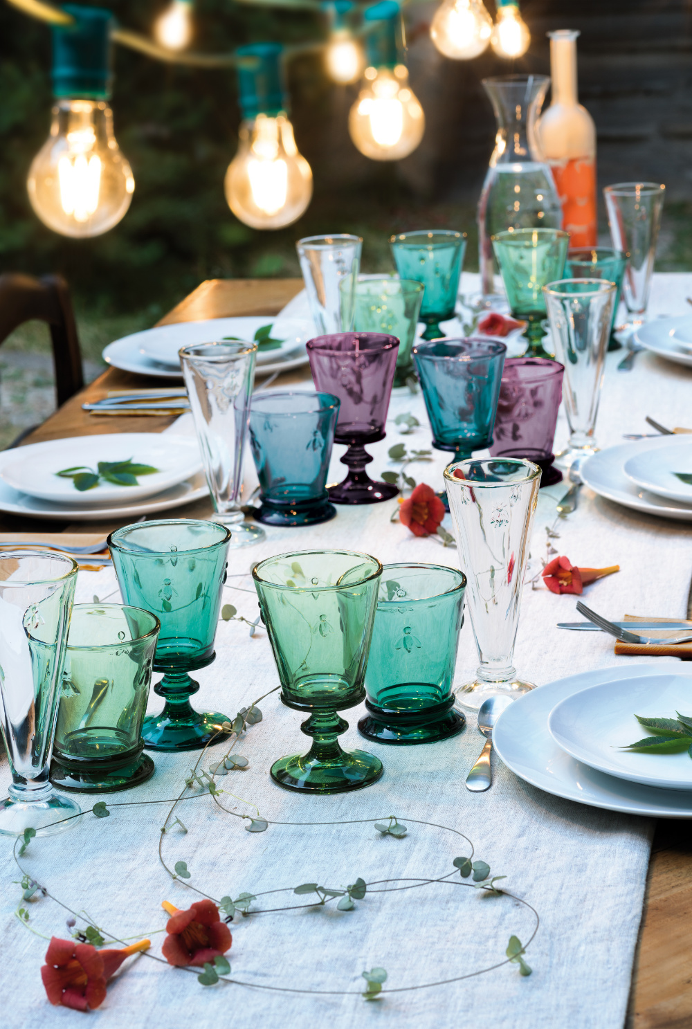 Schale Glas Abeille von La Rochère