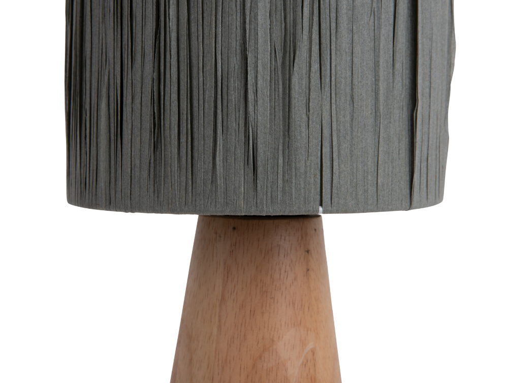 Tischleuchte Sheer Cone Dark Grey Leitmotiv