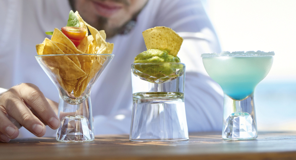 Glas Shorty Rocks Klar Libbey