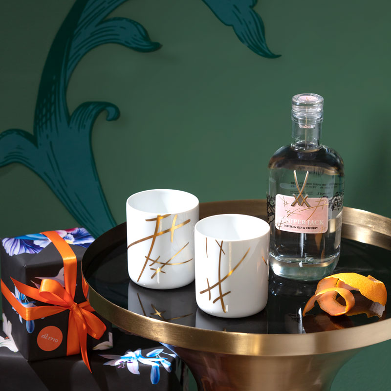 Gin Set Gin & Cherry (3-teilig) von Meissen - erkmann