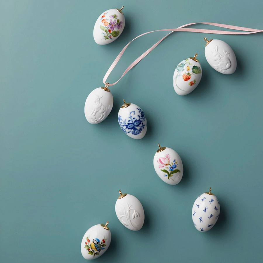 Meissen Osterei Royal Meander