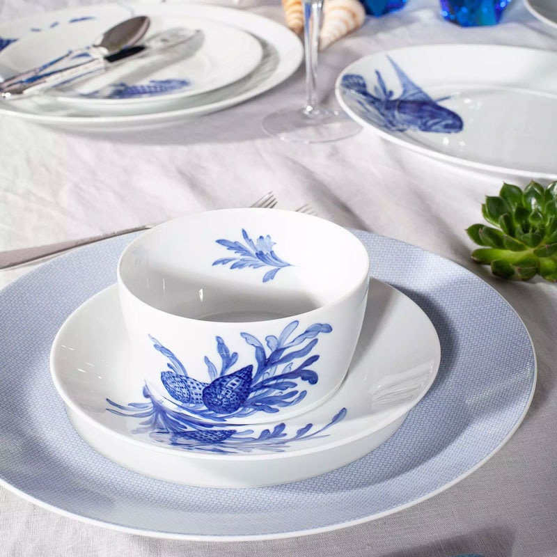 Meissen Starter Set Cosmopolitan Blue Treasures & Mesh