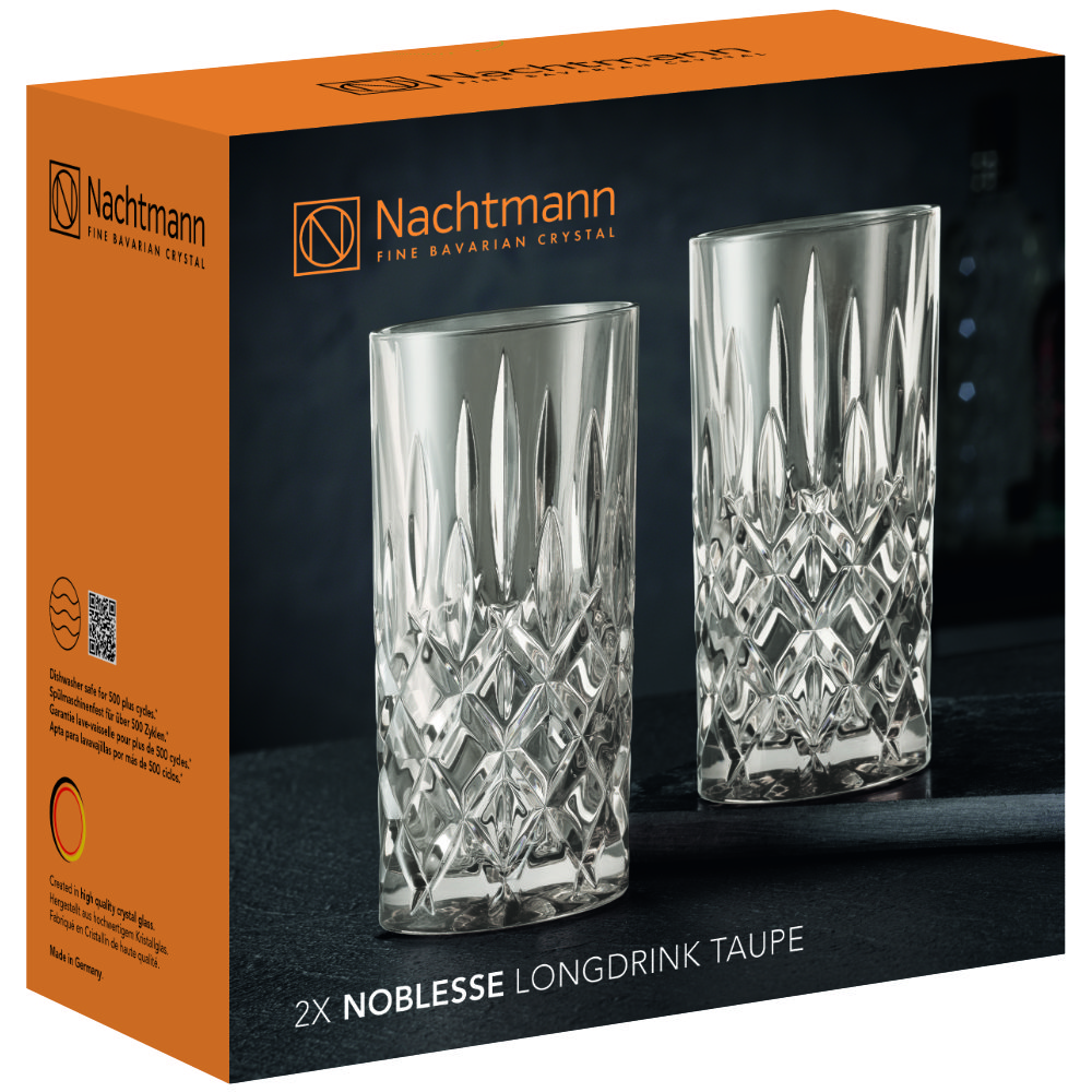 Longdrinkgläser Noblesse Taupe von Nachtmann - erkmann