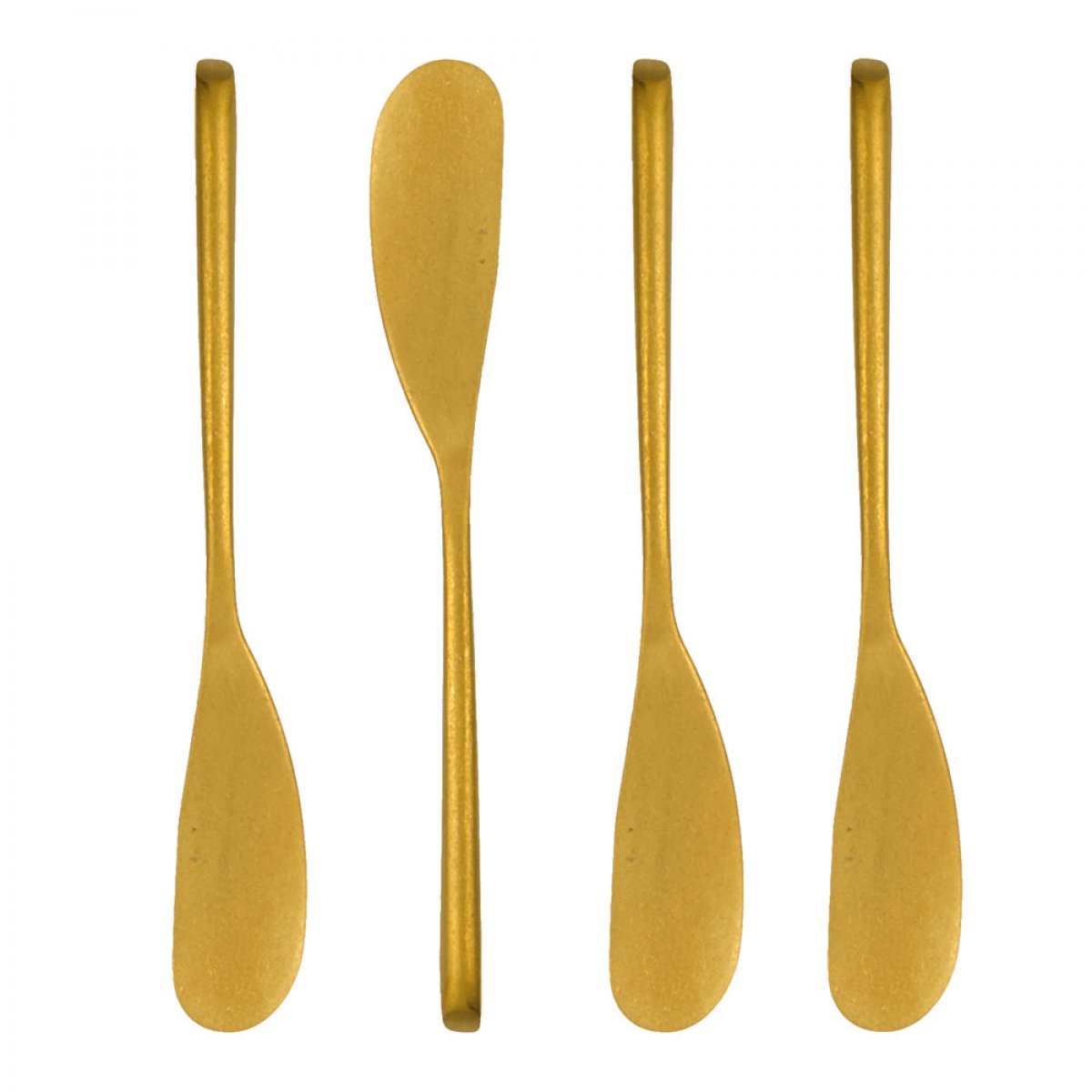 Nicolas Vahé Buttermesser Antikgold Finish (4er-Set)