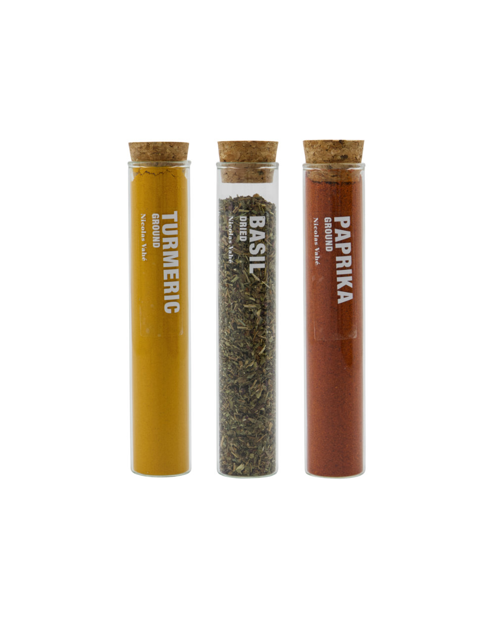 Spices Basil, Paprika Chilli, Turmeric 11g Nicolas Vahé