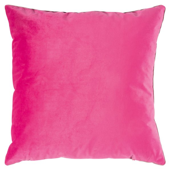 PAD Kissenhülle Samt Elegance Hot Pink (50x50cm)