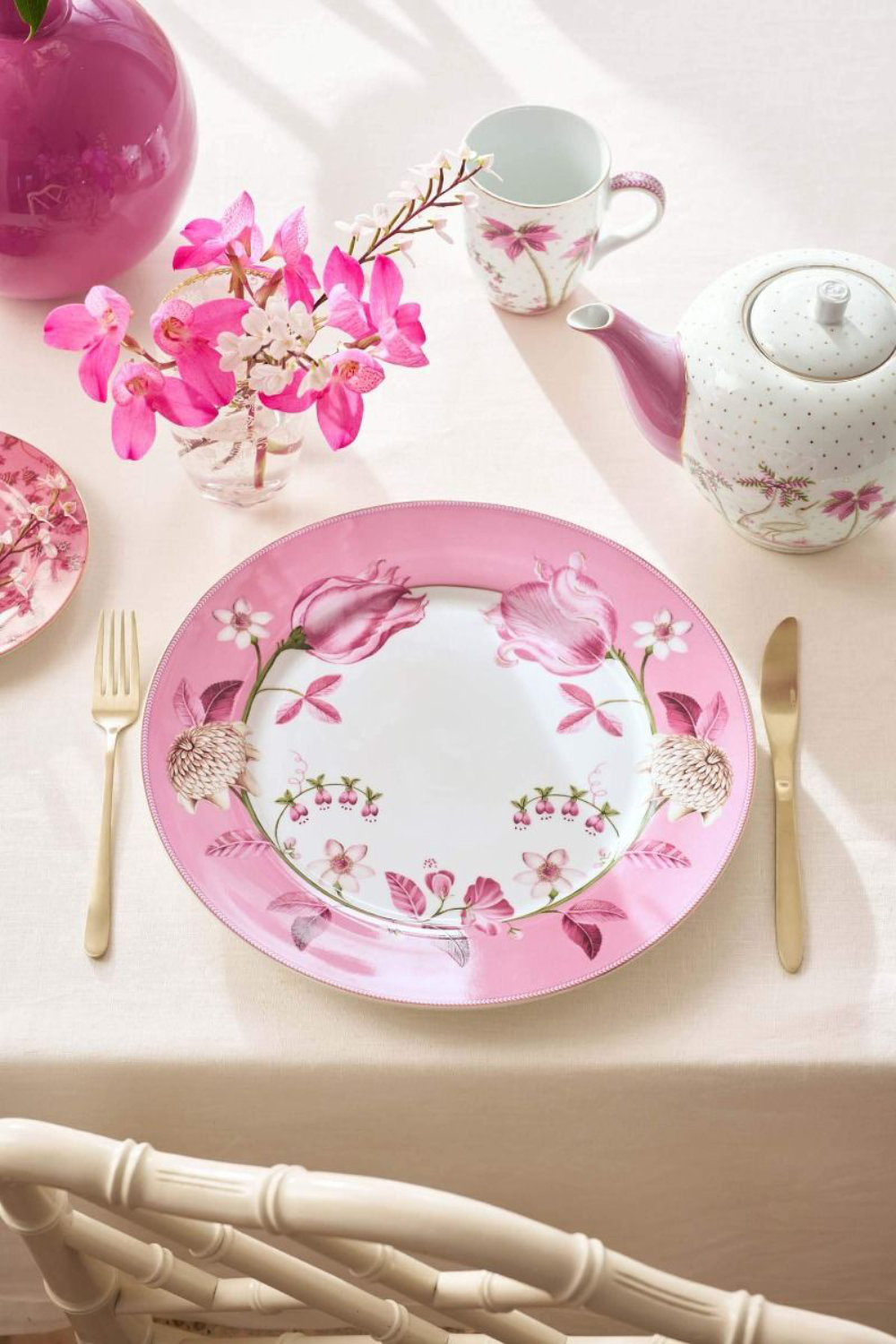 Platzteller Jolie Tulip Pink 32 cm von Pip Studio
