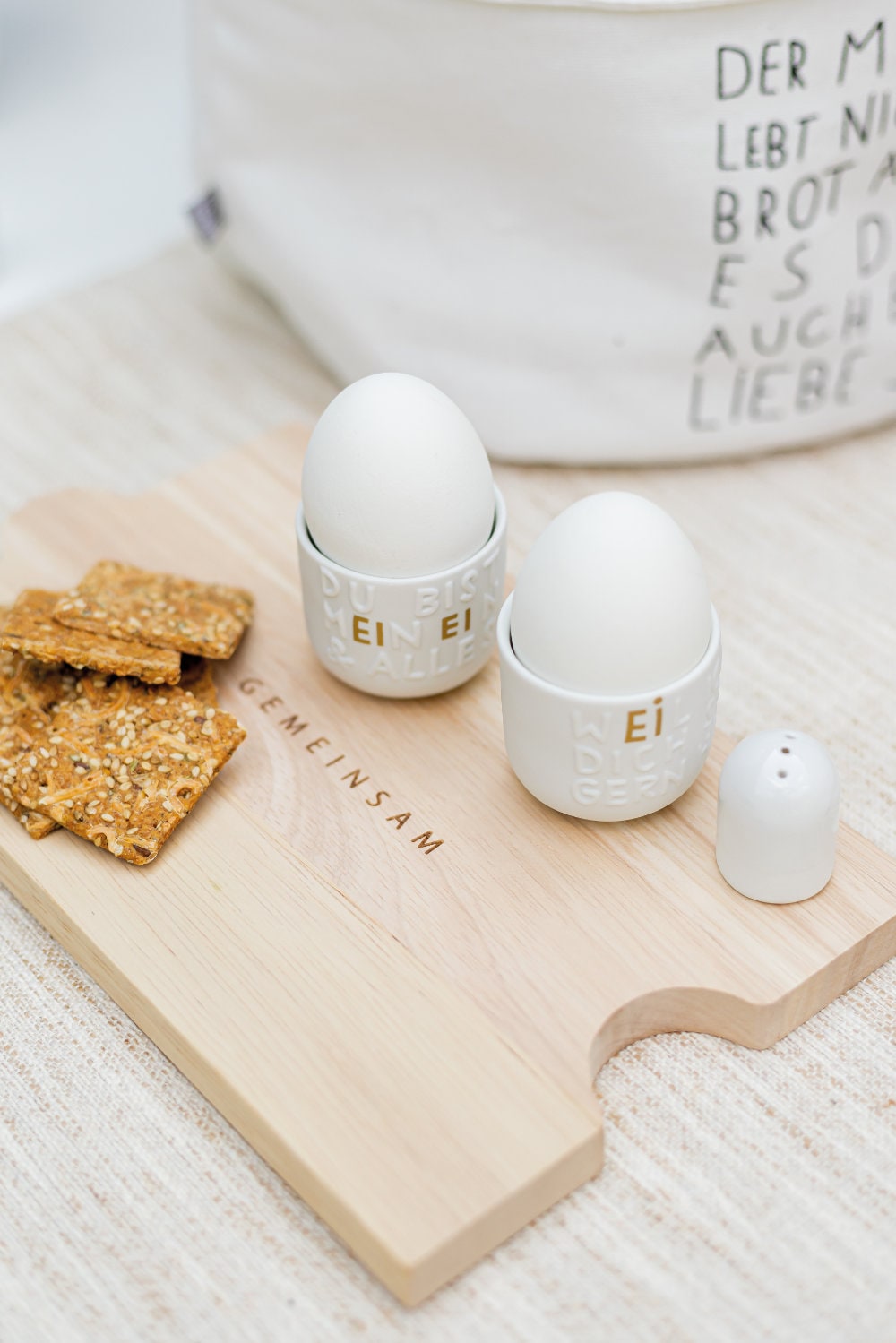 Eierbecher Ei love you von Räder Design - erkmann