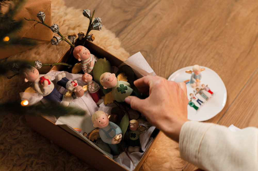 Figur Himmlische Brüder Henry (12cm) von Räder Design