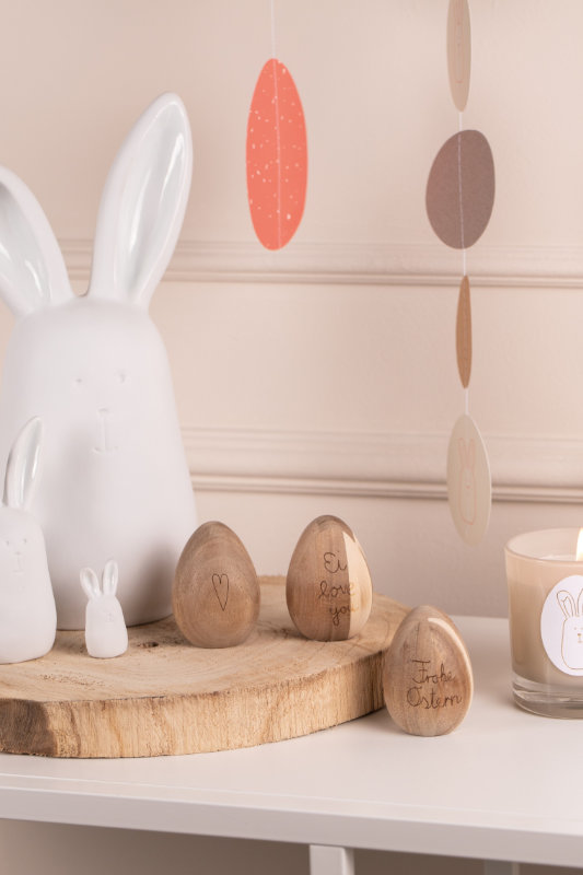 Holzei Herz (7cm) Räder Design - erkmann