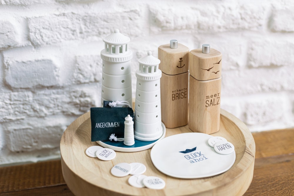 Salzmühle Meer als Worte von Räder Design - erkmann