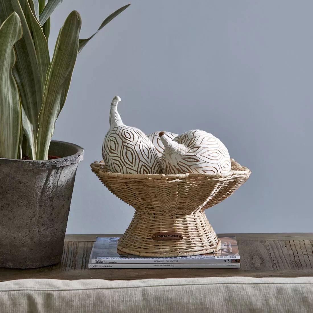 Riviera Maison Obstschale Benoa Rustic Rattan