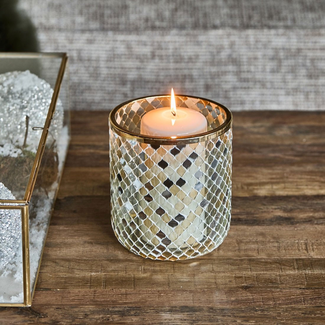 Riviera Maison Windlicht Moonshine Hurricane (20cm)