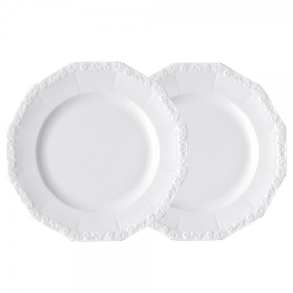 Frühstücksteller Maria Weiß (21cm) (2er-Set) von Rosenthal - erkmann