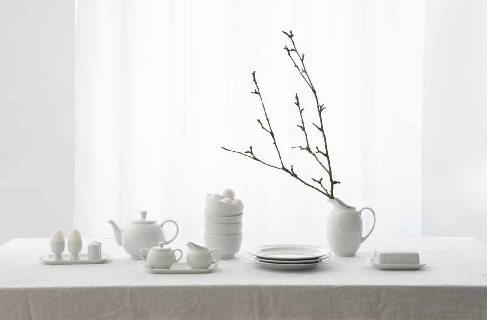 Servierplatte 1382 Weiß von Rosenthal - erkmann