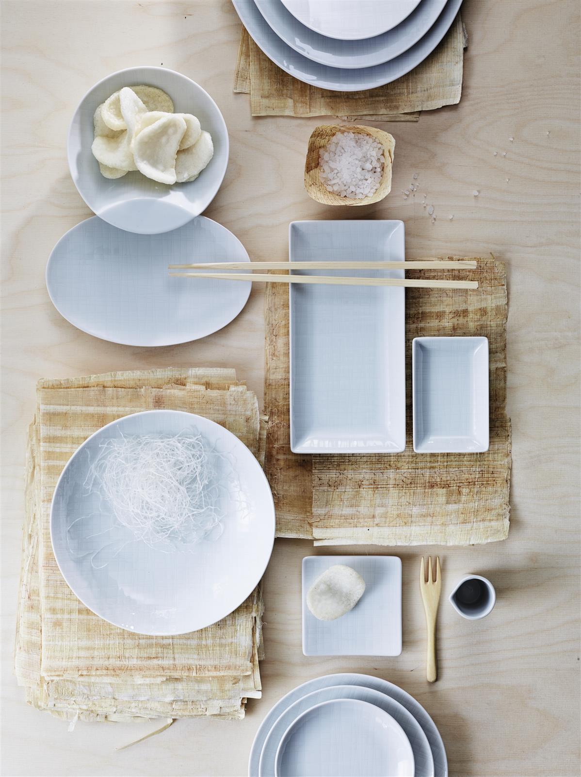 Teller Flach Mesh Weiß (27cm) von Rosenthal