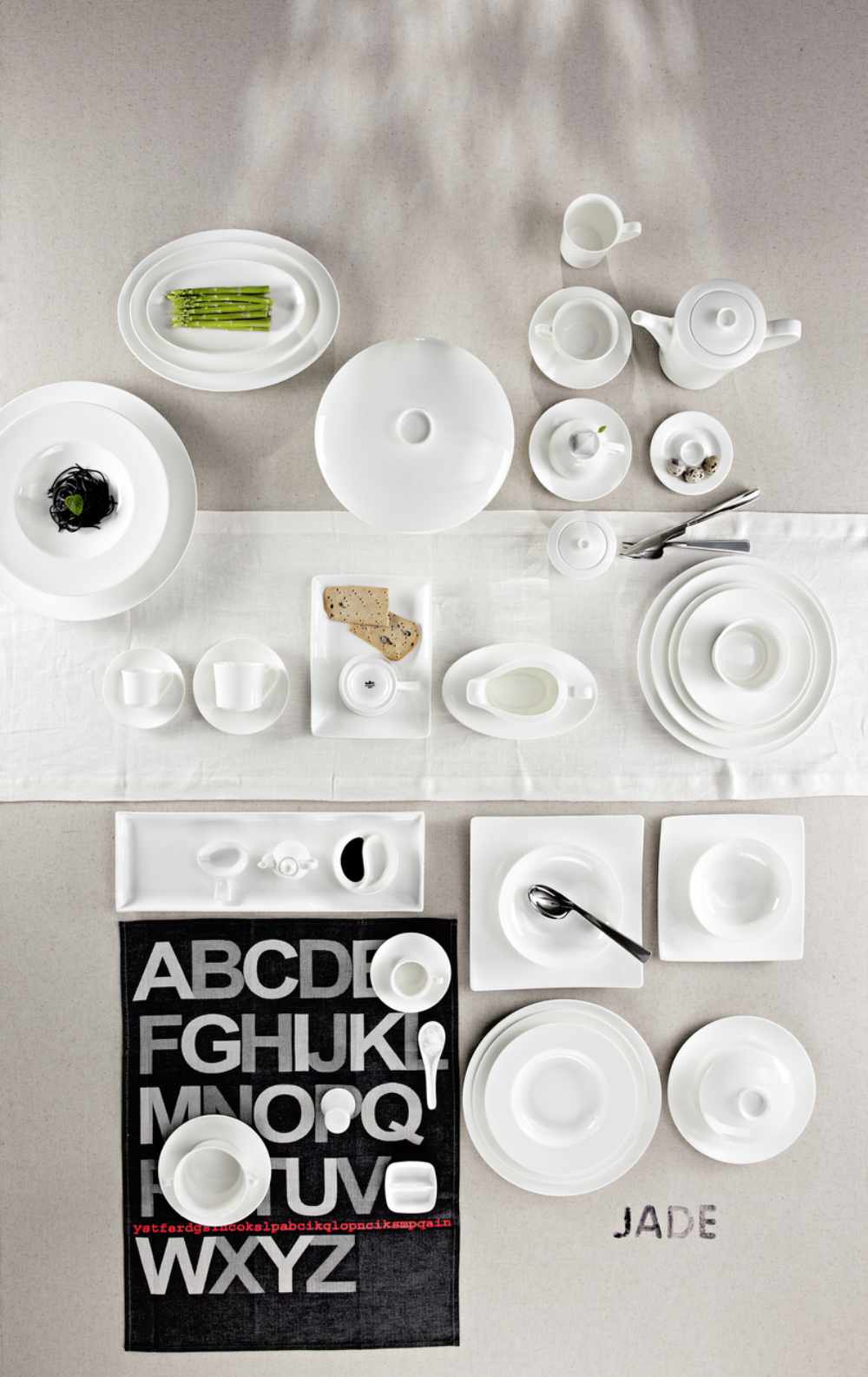 Teller Jade Lift Weiß von Rosenthal - erkmann