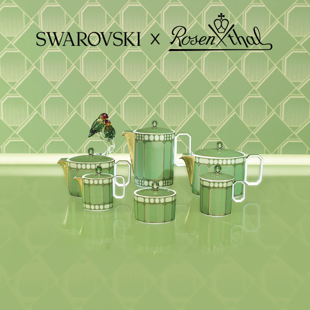 Becher Signum von Rosenthal x Swarovski - erkmann