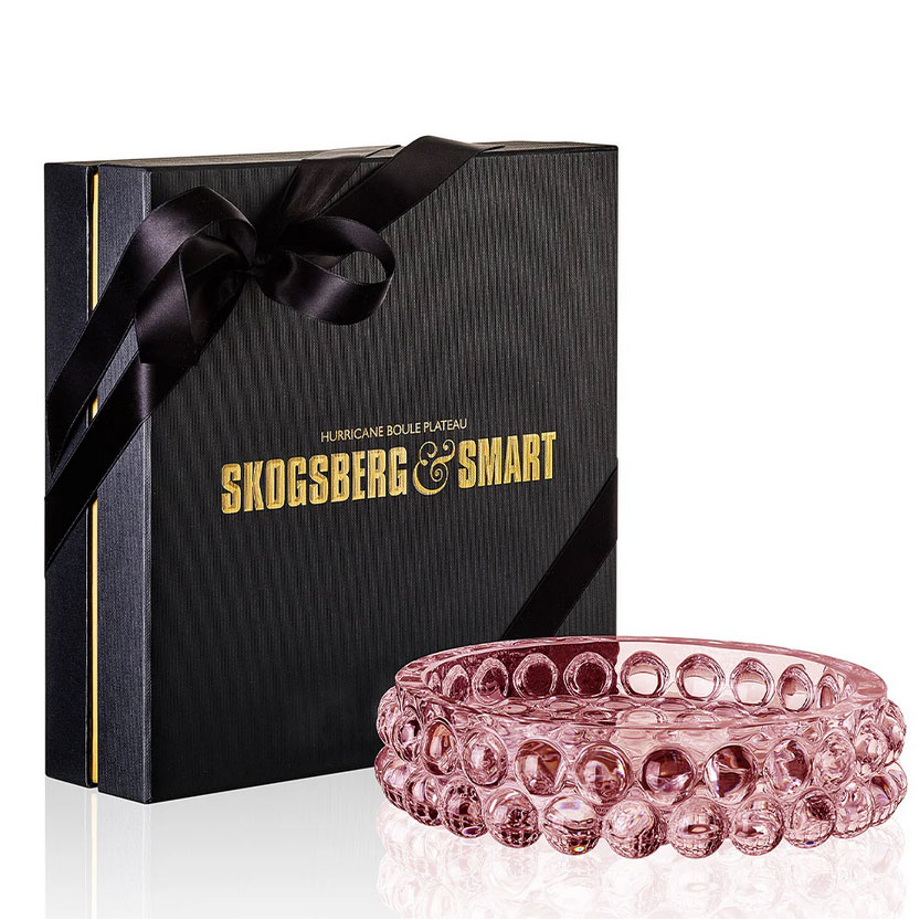 Skogsberg and Smart Schale Boule Plateau Rosé