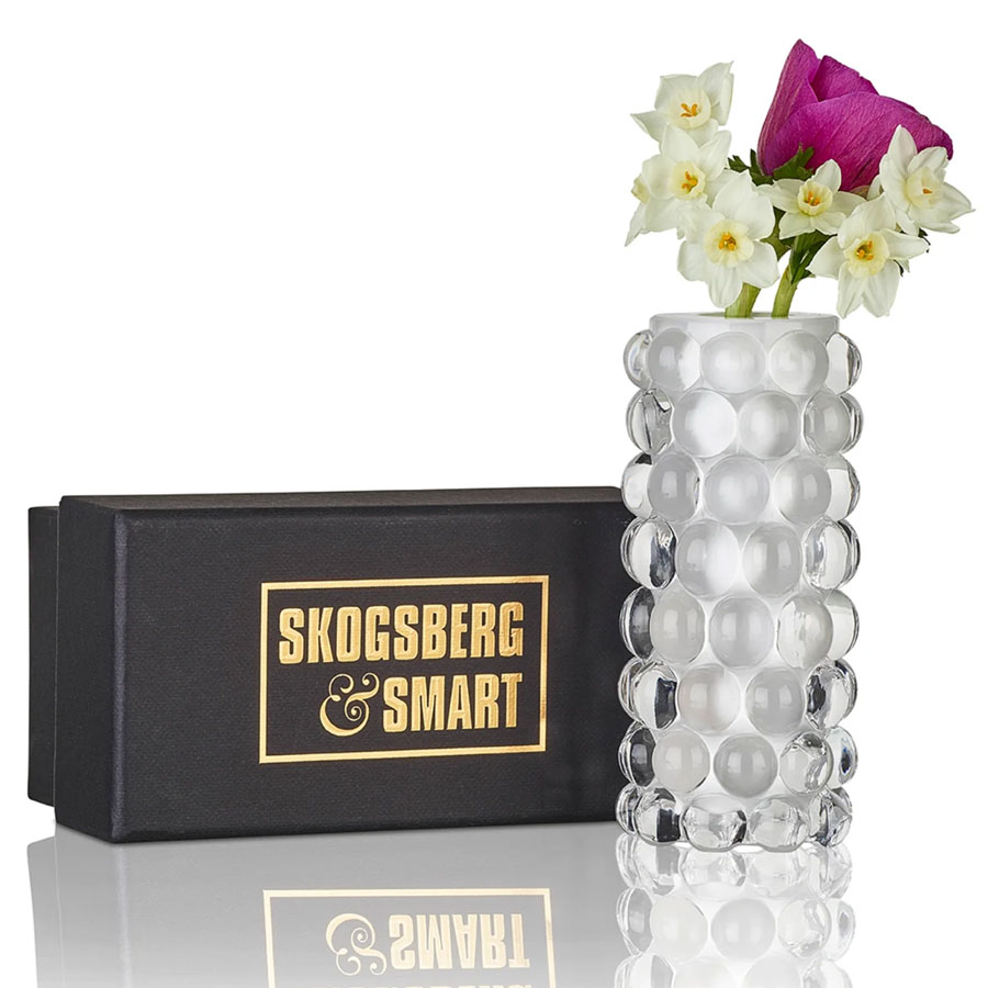 Skogsberg and Smart Vase Boule Weiß