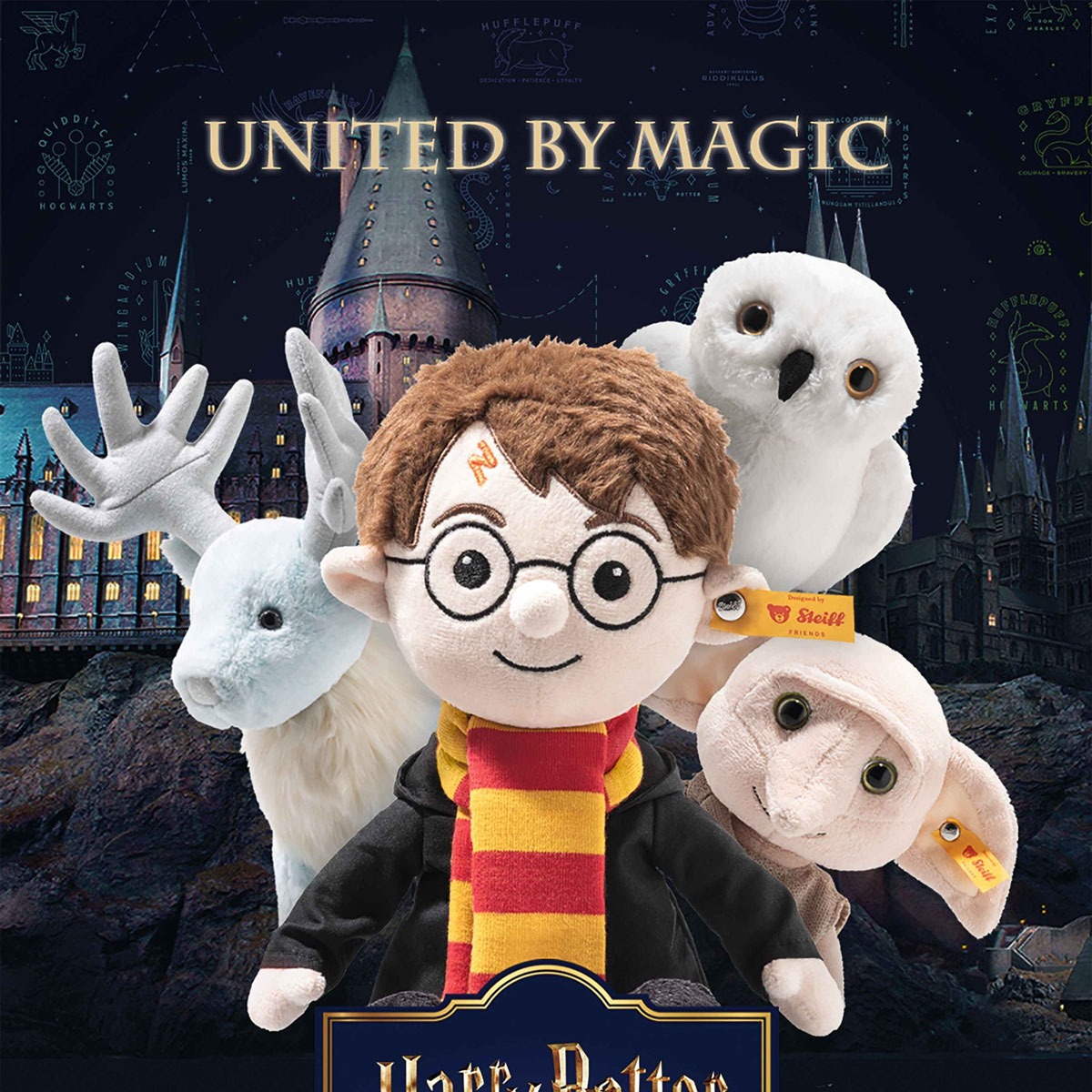 Steiff Kuscheltier Harry Potter Eule Hedwig (21cm)