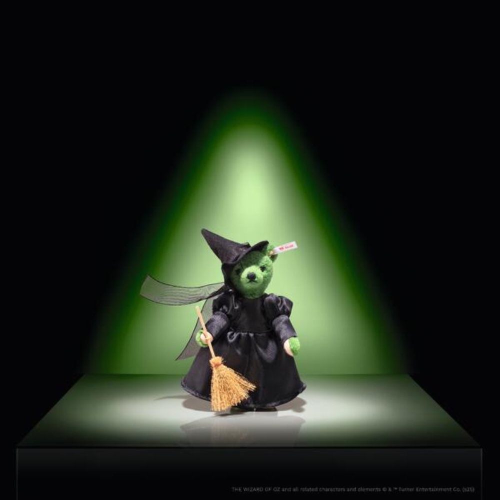 Stofftier Teddybär Green Witch Grün 18 cm von Steiff