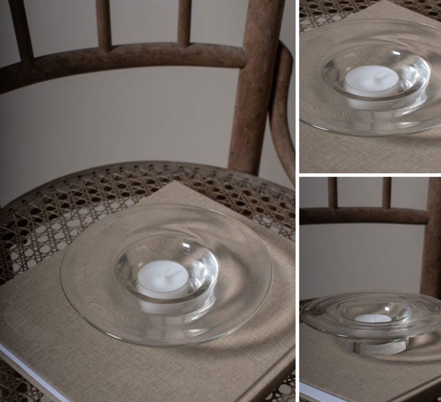 Teelichthalter Sandvad Glas von Storefactory - erkmann